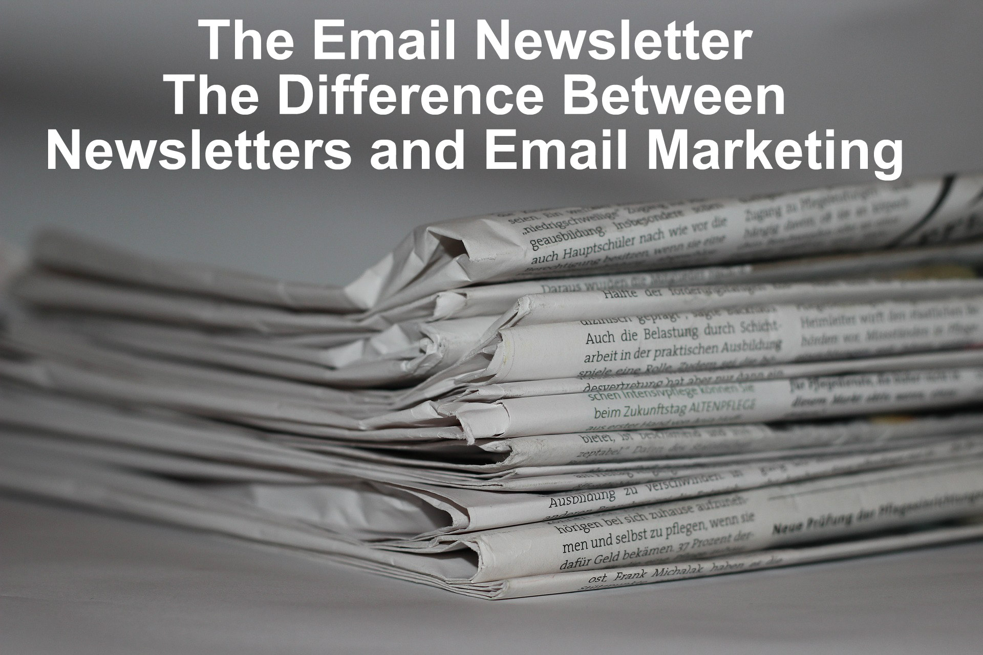 What is the Difference Between Newsletters and Email Marketing